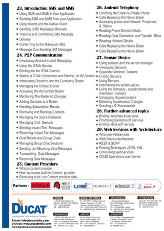 Android Training in Delhi NCR by Ducat | PDF | Operating Systems ...