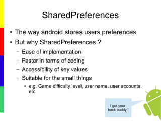 Android training day 4 | ODP | Databases | Computer Software and Applications