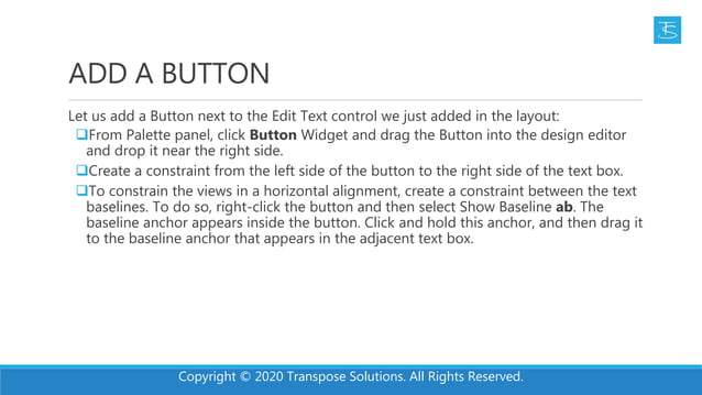 Create New Android Layout | PPT