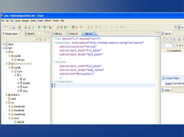 Android tutorial | PPT