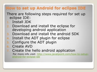 Get an Android tutorial for beginners | PPT