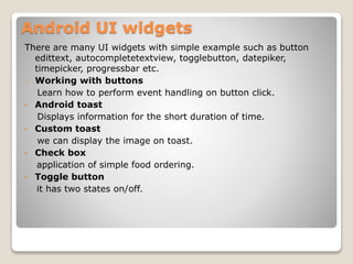 Get an Android tutorial for beginners | PPT