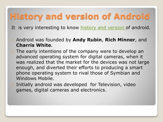 Get an Android tutorial for beginners | PPT
