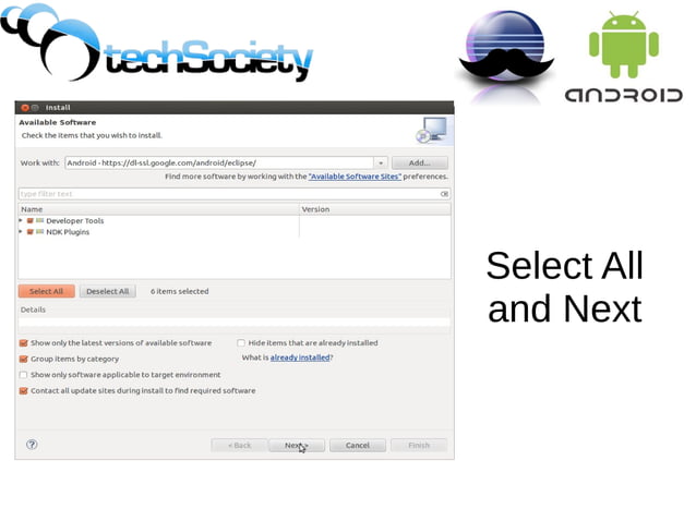 Android Tutorials2 Androidtoolsoneclipse Odp Operating Systems Computer Software And