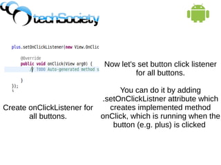 Android tutorials7 calculator | PPT