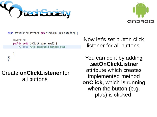 Android tutorials7 calculator_javaprogramming | ODP