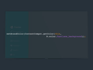 Android TV: Building apps with Google’s Leanback Library | PPT