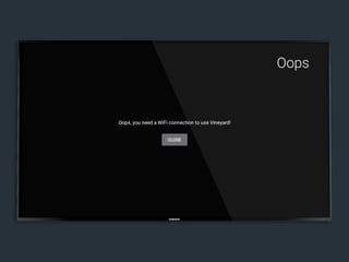 Android TV: Building apps with Google’s Leanback Library | PPT