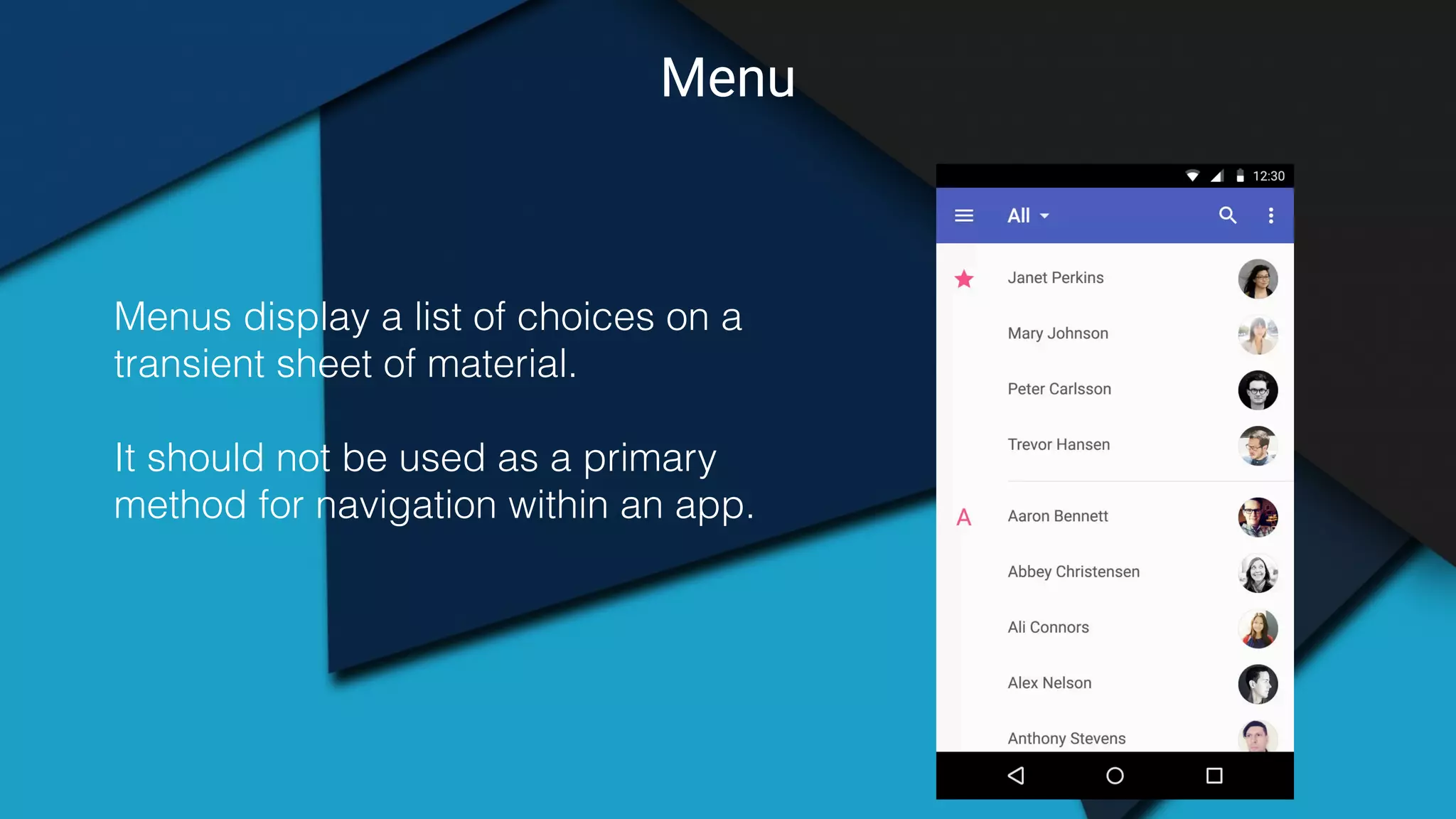 Android UI components walkthrough | PPT
