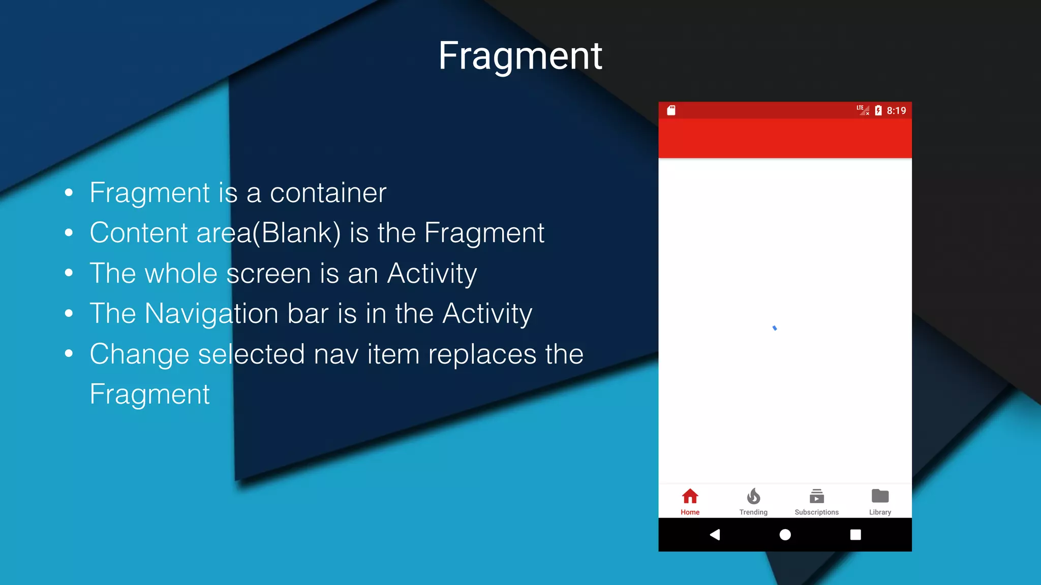 Android UI components walkthrough | PPT