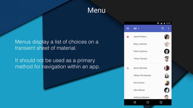 Android Ui Components Walkthrough Ppt