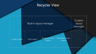 Android UI components walkthrough | PPT