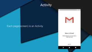 Android UI components walkthrough | PPT