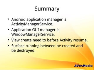 Android UI System | PDF | Operating Systems | Computer Software and Applications