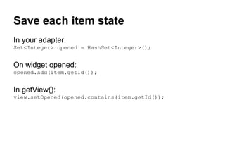 Android UI Tips & Tricks | PPT