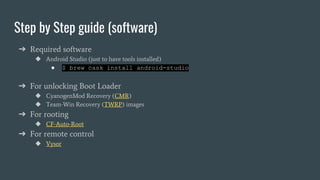 Android unlocking and rooting | PPTX