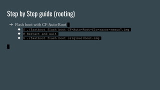 Android unlocking and rooting | PPT