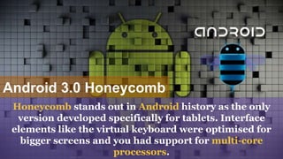 Evolution of Android Version and their Features | PPT