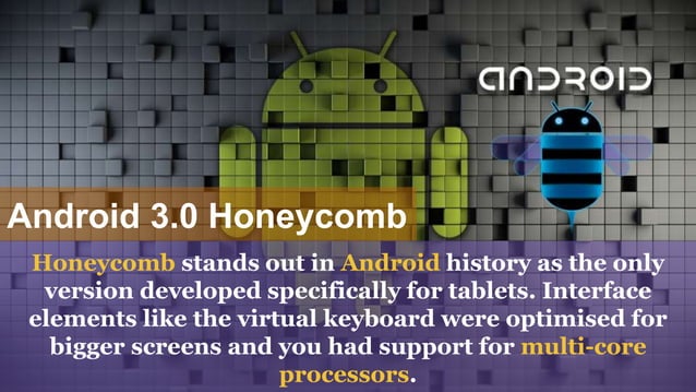 Evolution of Android Version and their Features | PPT