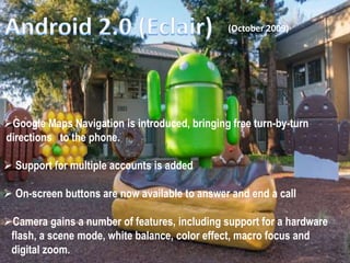 Android versions | PPT