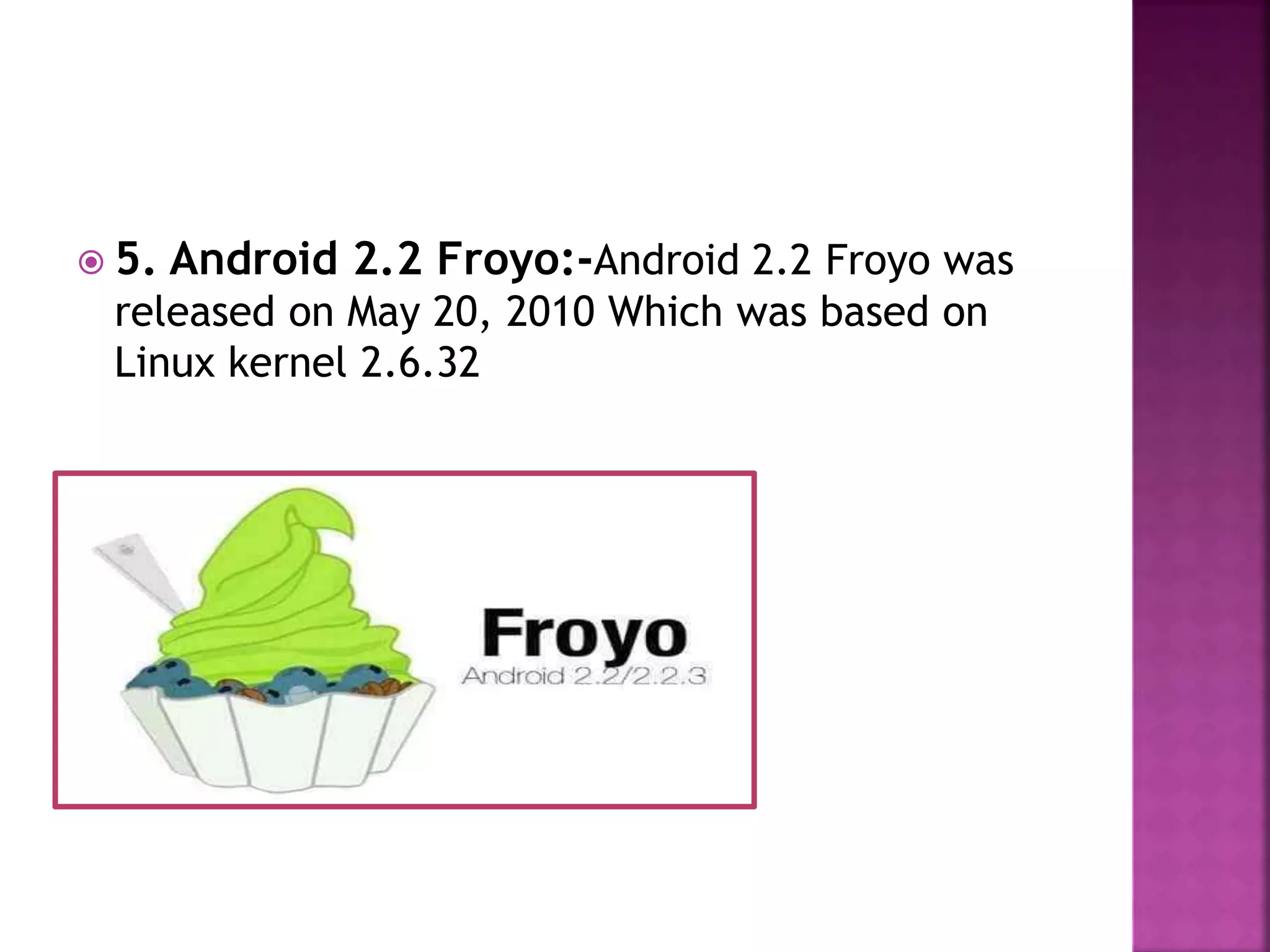 Android versions | PPTX
