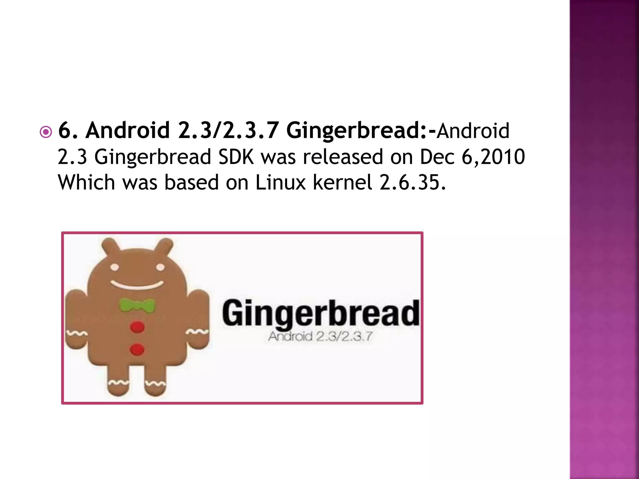 Android versions | PPTX