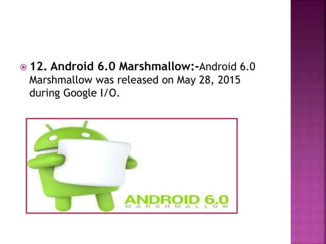 Android versions | PPT