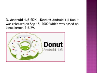 Android versions | PPTX