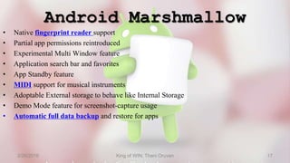 Android versions A to L | PPT
