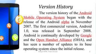 Android versions A to L | PPT