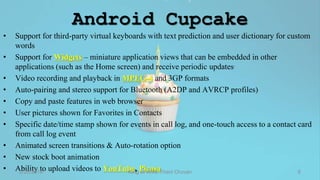 Android versions A to L | PPSX