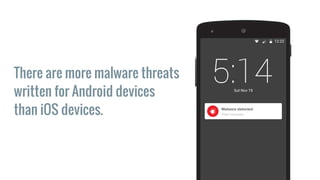 Android vs. iPhone for Mobile Security | PPT