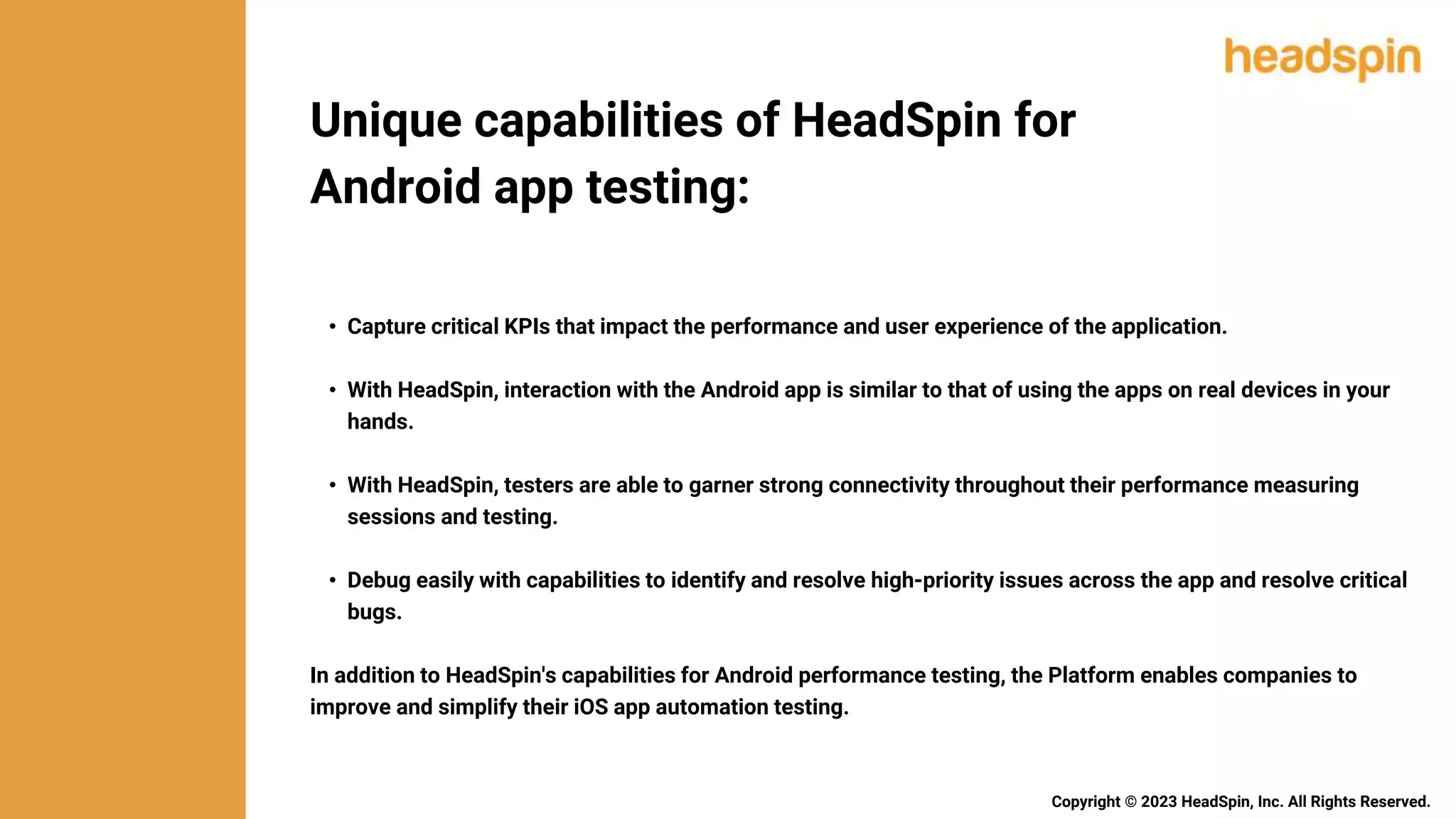 Android vs. iOS App Performance Testing | PPT Android vs. iOS App Performance Testing | PPT