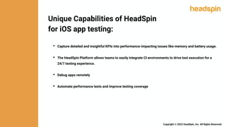 Android vs. iOS App Performance Testing | PPT