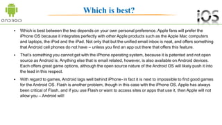 Android vs ios | PDF