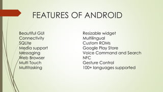 Android vs iOS | PPTX