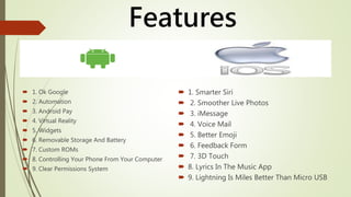 Android vs ios | PPT