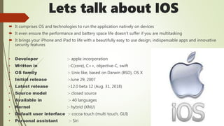 Android vs ios | PPT