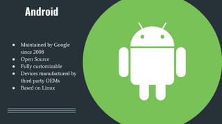Android vs iOS.pdf | Operating Systems | Computer Software and Applications