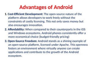 Android vs iOS comparison, Advantages and Disadvantages | PPTX