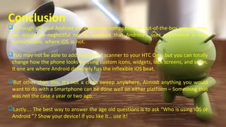 Android vs iOS | PPT