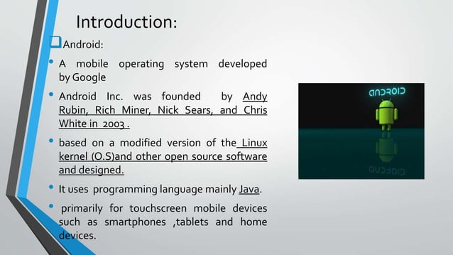 Android vs Ios | PPTX