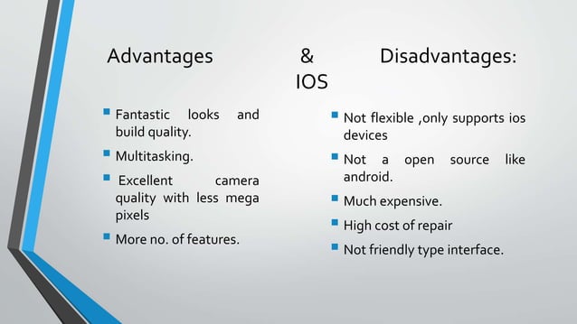 Android vs Ios | PPTX