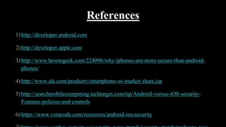 Android vs iOS security | PPT