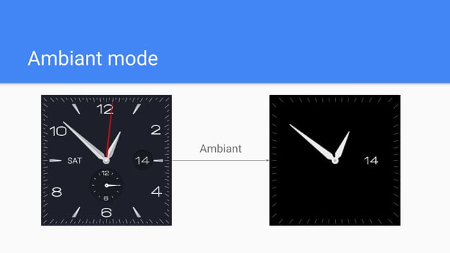 Android wear - watch face | PPT | Free Download