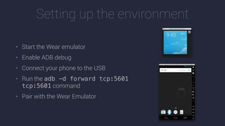 Android Wear from zero to hero | PPT