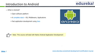 Introduction to Android Development | PPT
