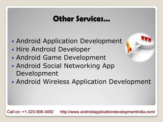 Android Website Development | PPTX