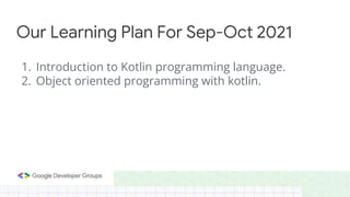 Android with kotlin course | PPTX