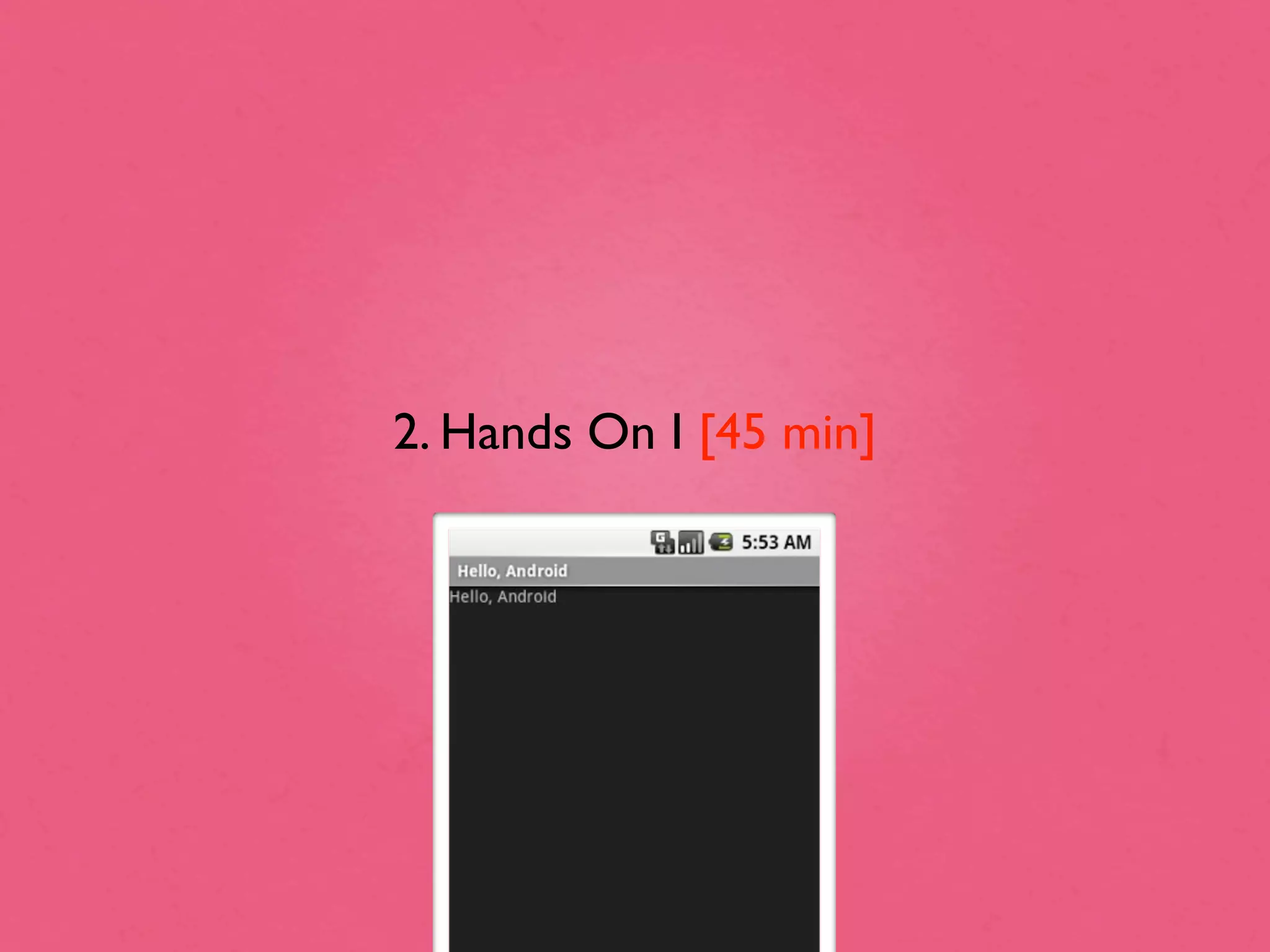 Android Workshop | PPT